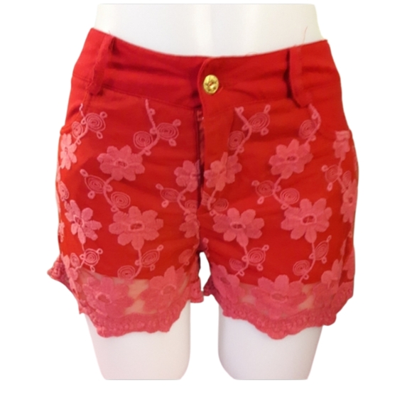 yun.shang | Shorts | 65 Size M Beautiful Mesh Yunshang Shorts | Poshmark